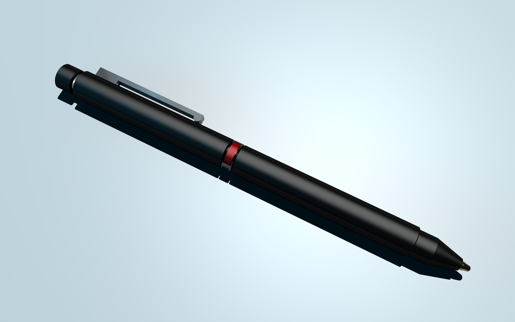 tri-pen pen 3d model
