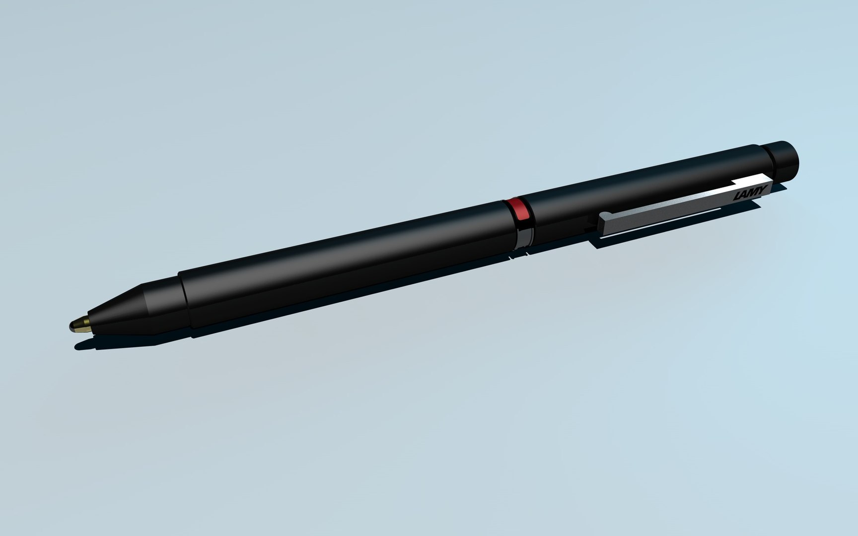 tri-pen pen 3d model