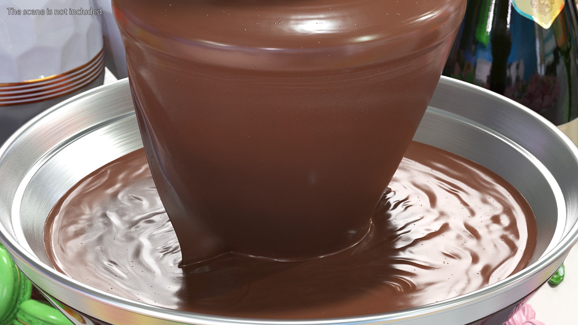 Chocolate Fountain Wilton Pro 3D Model - TurboSquid 1675772