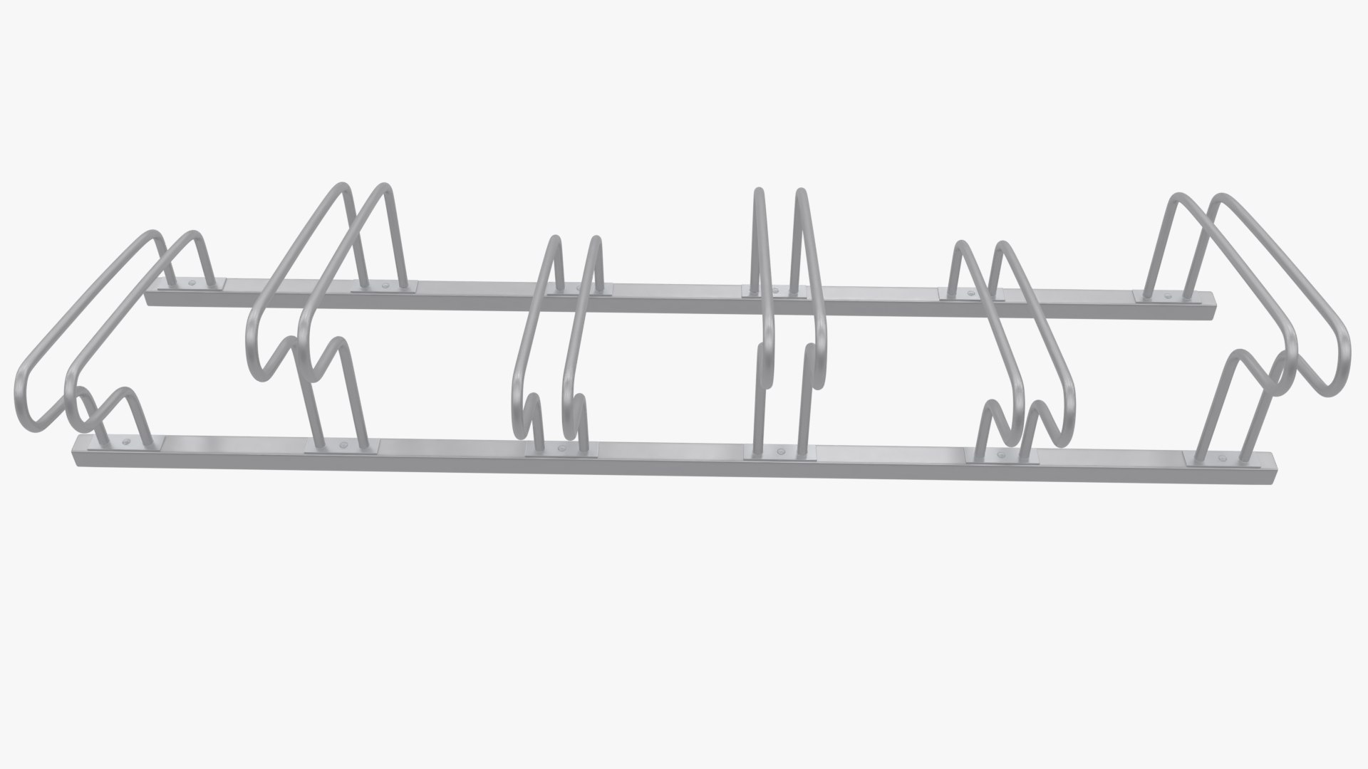 3D Bike Rack Street Station - TurboSquid 1722047