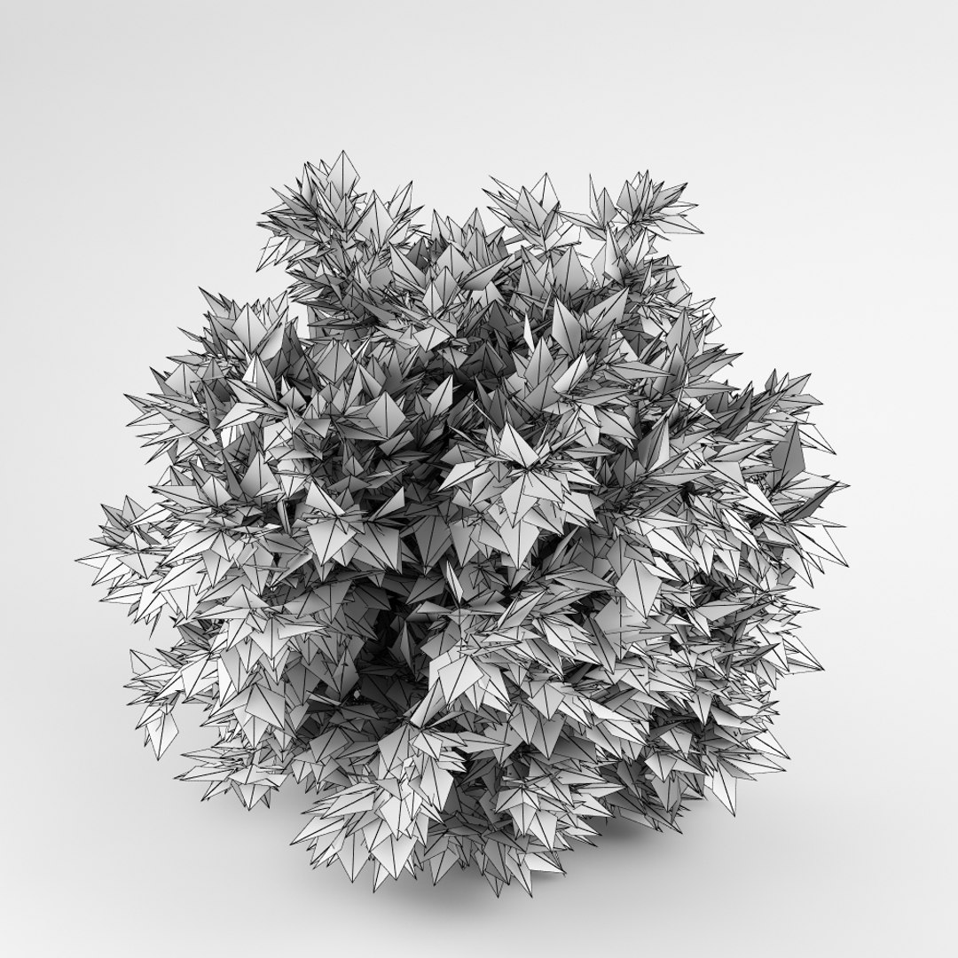 bush 3d model