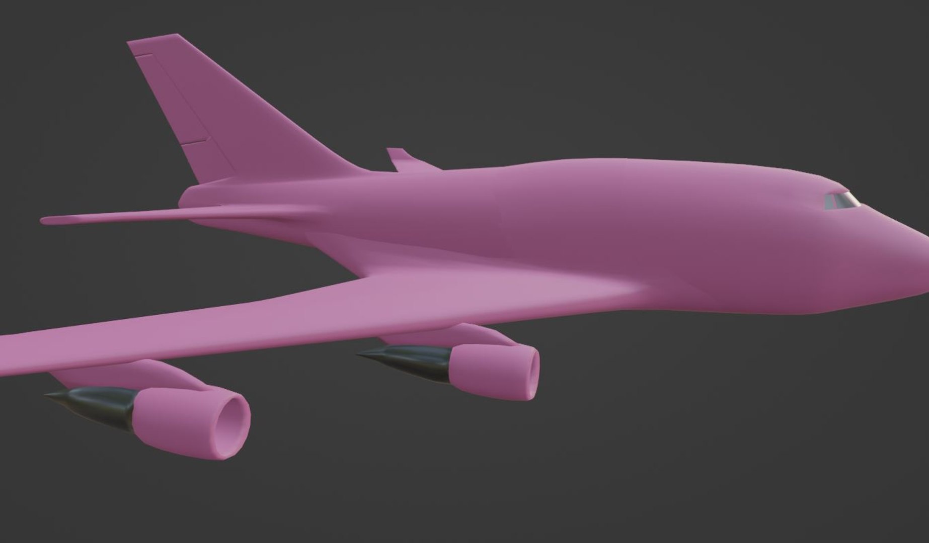 3D Cursed Plane Boeing 747 Model - TurboSquid 1967568