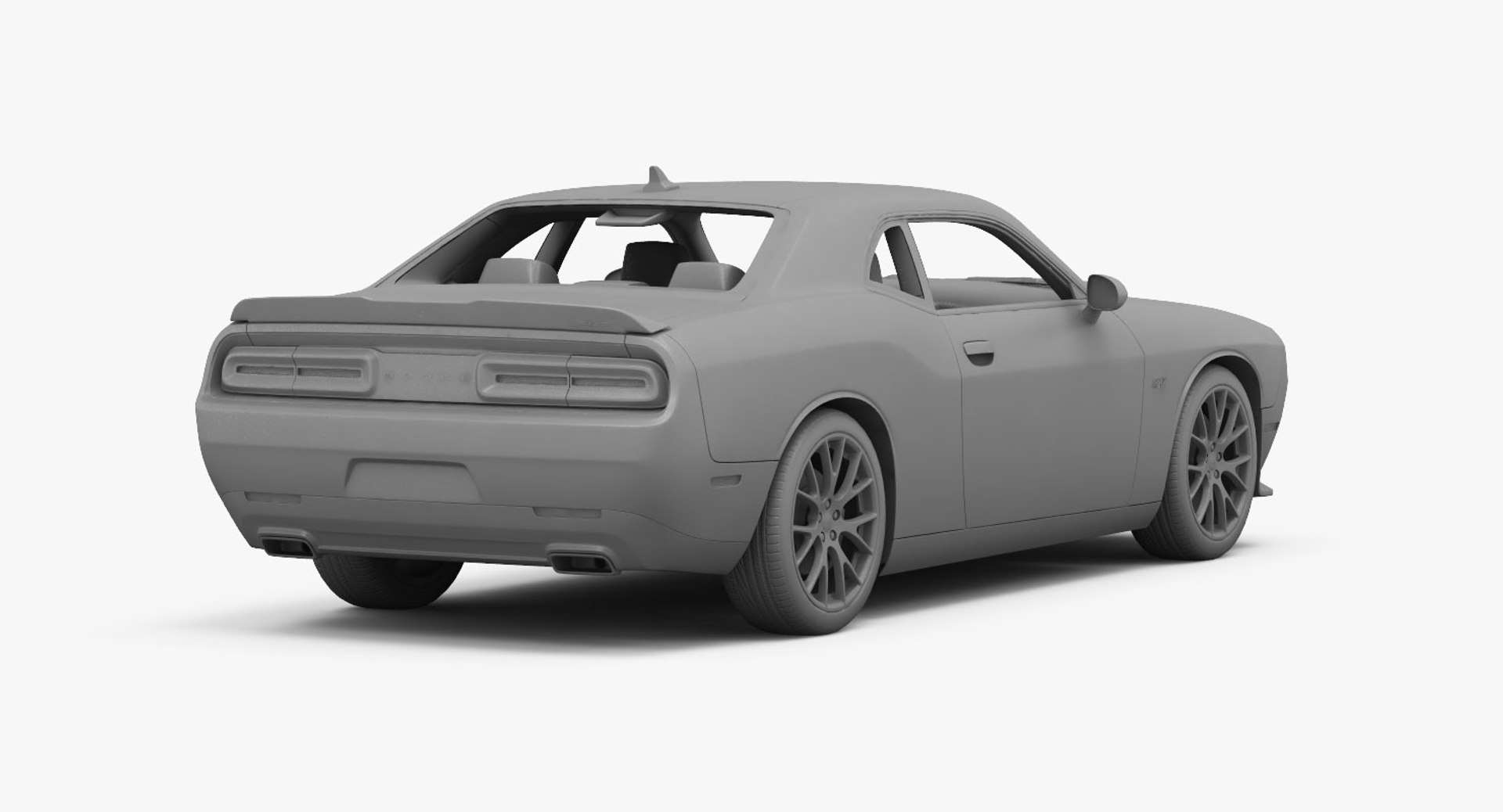 3ds max dodge challenger srt 392