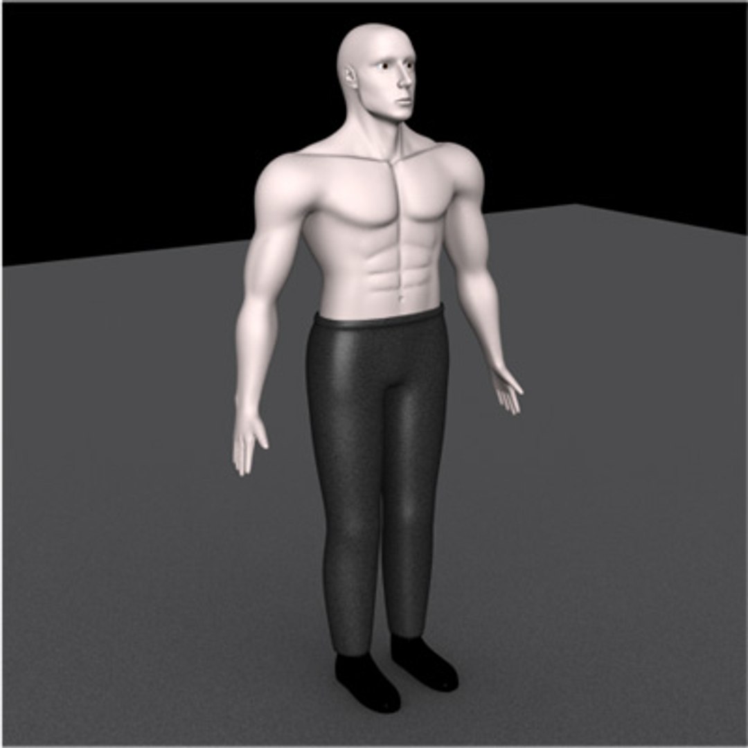 Human Body 3d Max