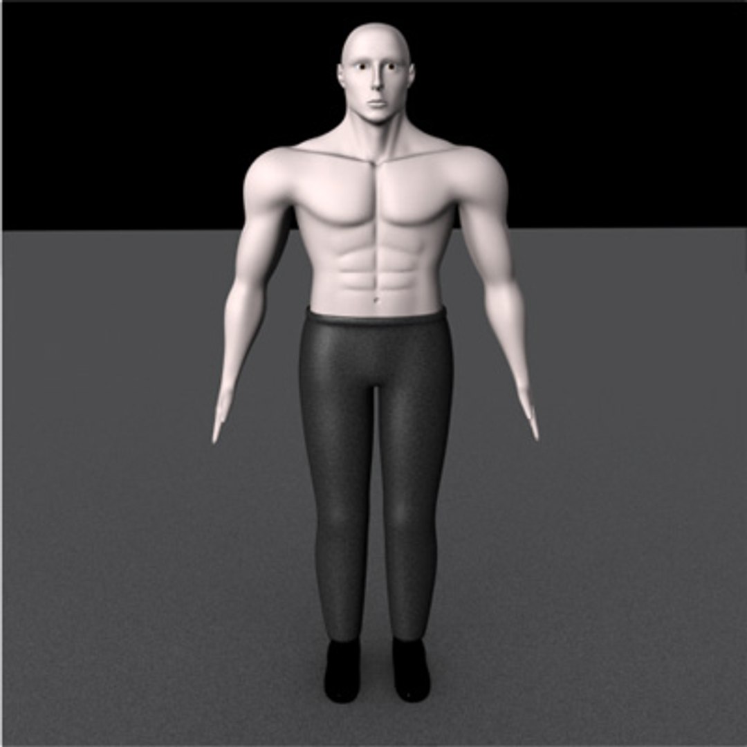 Human Body 3d Max