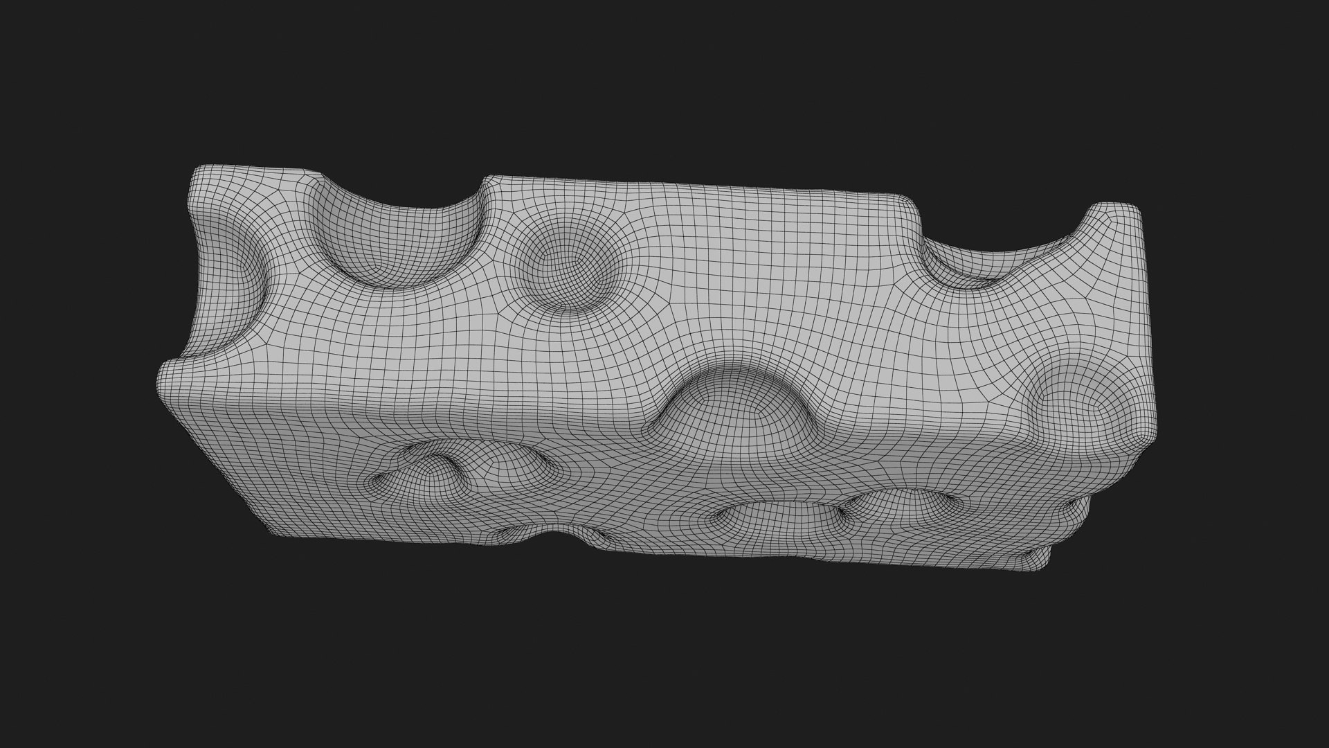3D Model Stylized Cheese Cube 2 - TurboSquid 2339267
