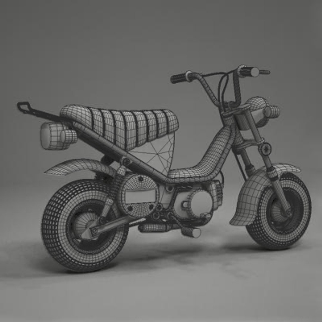 Yamaha Chappy 3d Model