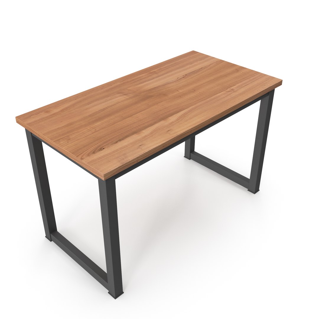 Modern Office Workstation Table 3D Model - TurboSquid 2166215