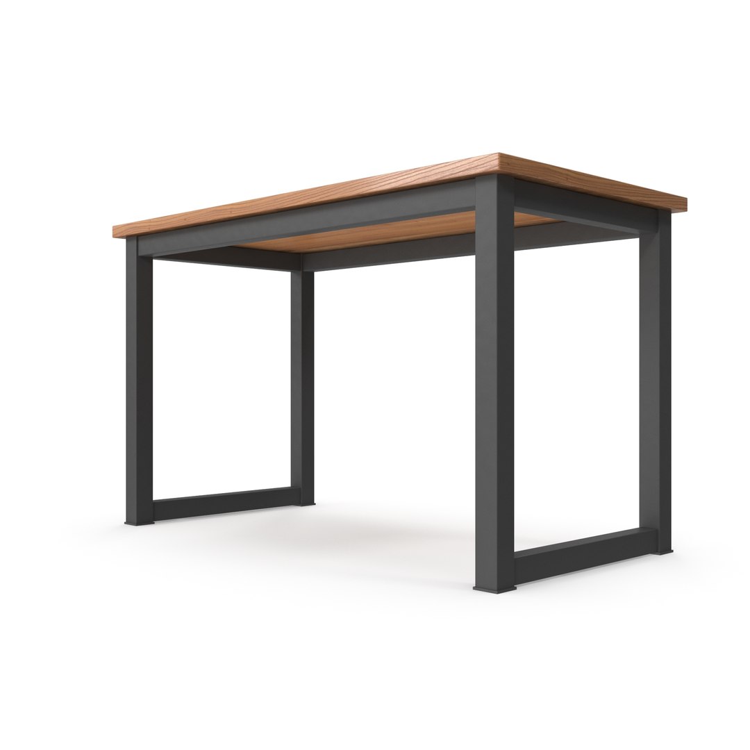 Modern Office Workstation Table 3D Model - TurboSquid 2166215