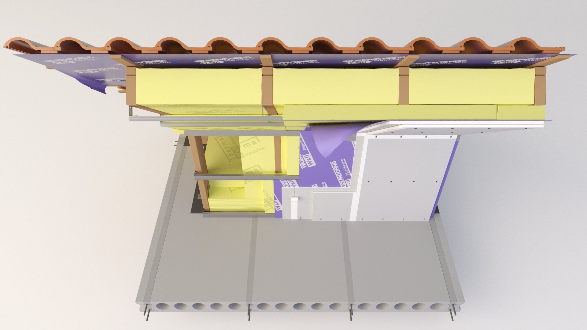 Thermal Insulation 3D Model - TurboSquid 1529201
