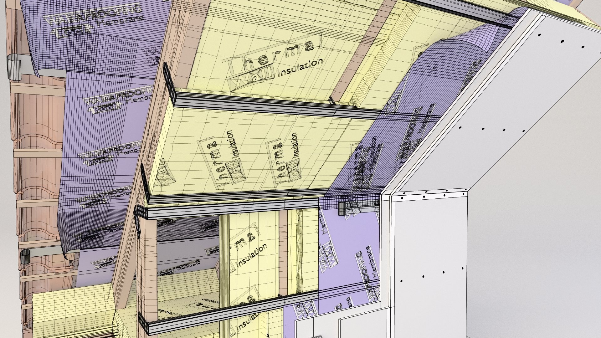 Thermal Insulation 3D Model - TurboSquid 1529201