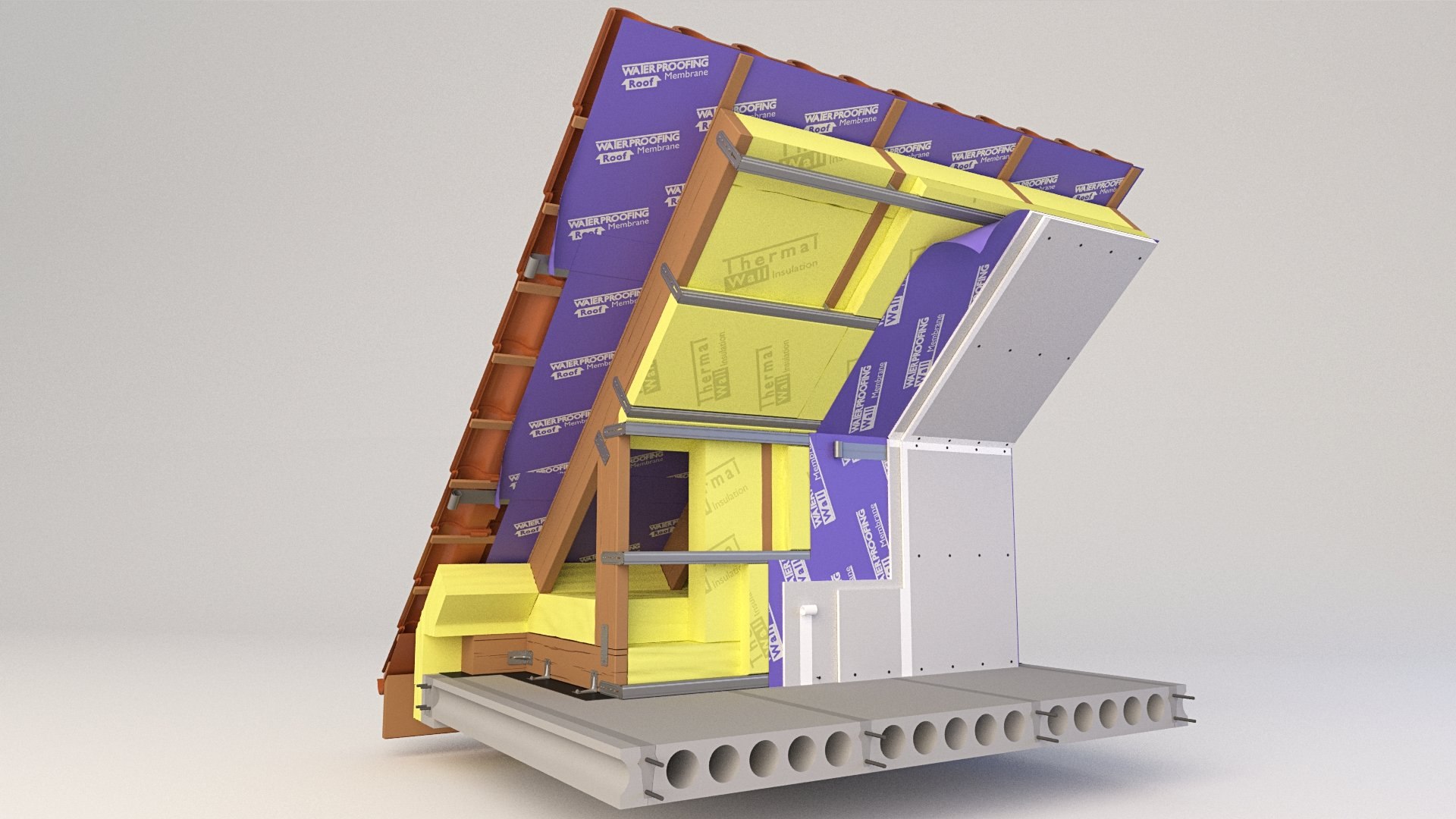 Thermal Insulation 3D Model - TurboSquid 1529201