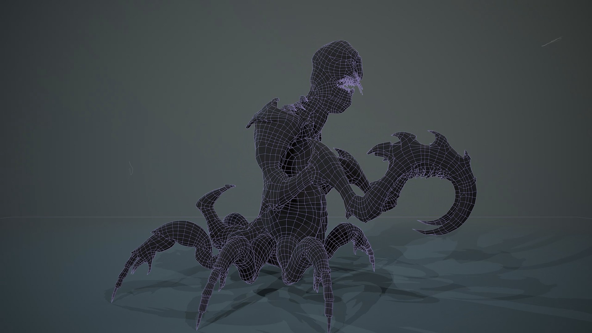 Crab Mutant Model - TurboSquid 2226939