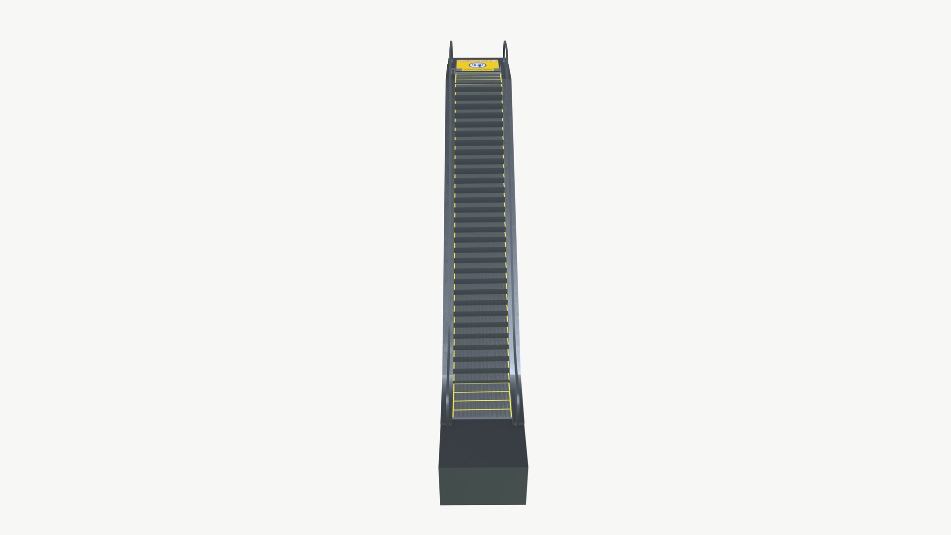 Escalator With Animation 3D Model - TurboSquid 2339309