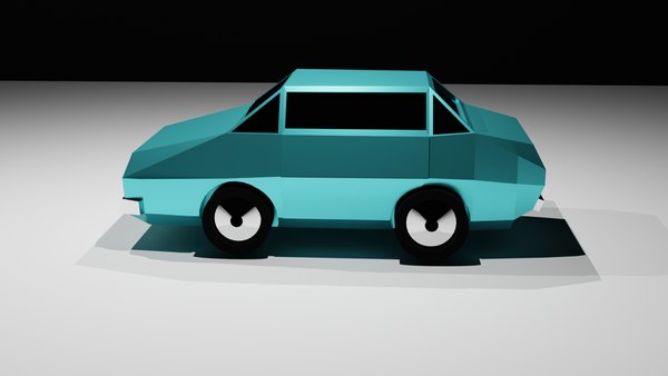carro low poly 1 mistura Modelo 3D - TurboSquid 2275252