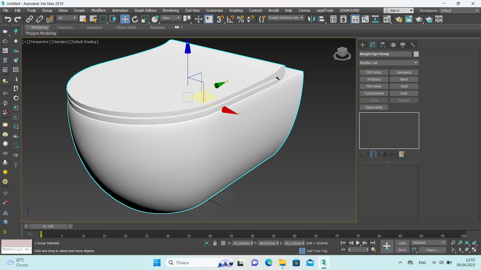 Berges Ego 3D Model - TurboSquid 2053895