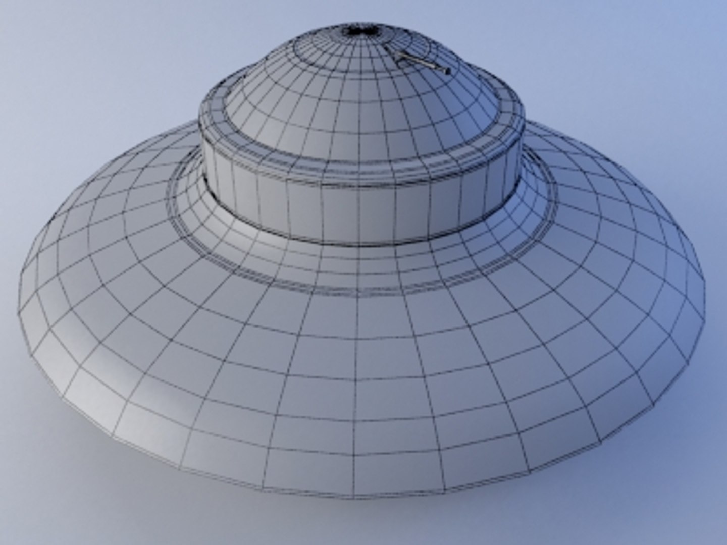 haunebu ii 3d model