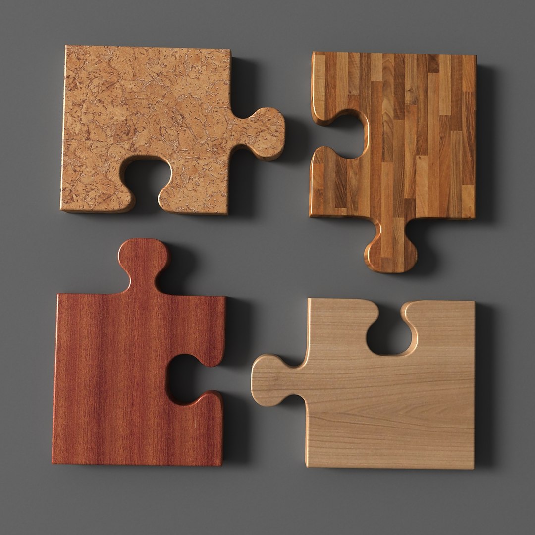 3ds max puzzle square