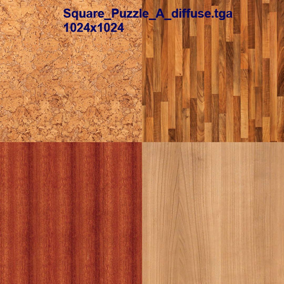 3ds max puzzle square