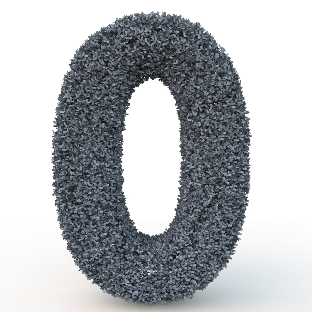 3D 0 hedge - TurboSquid 1450353