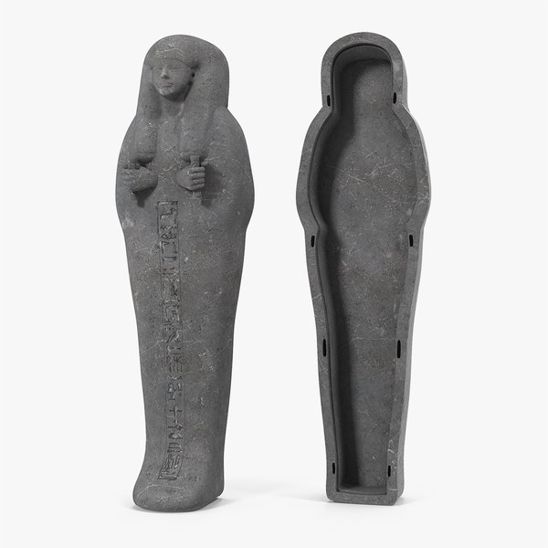 3D stone egyptian sarcophagus model - TurboSquid 1445540