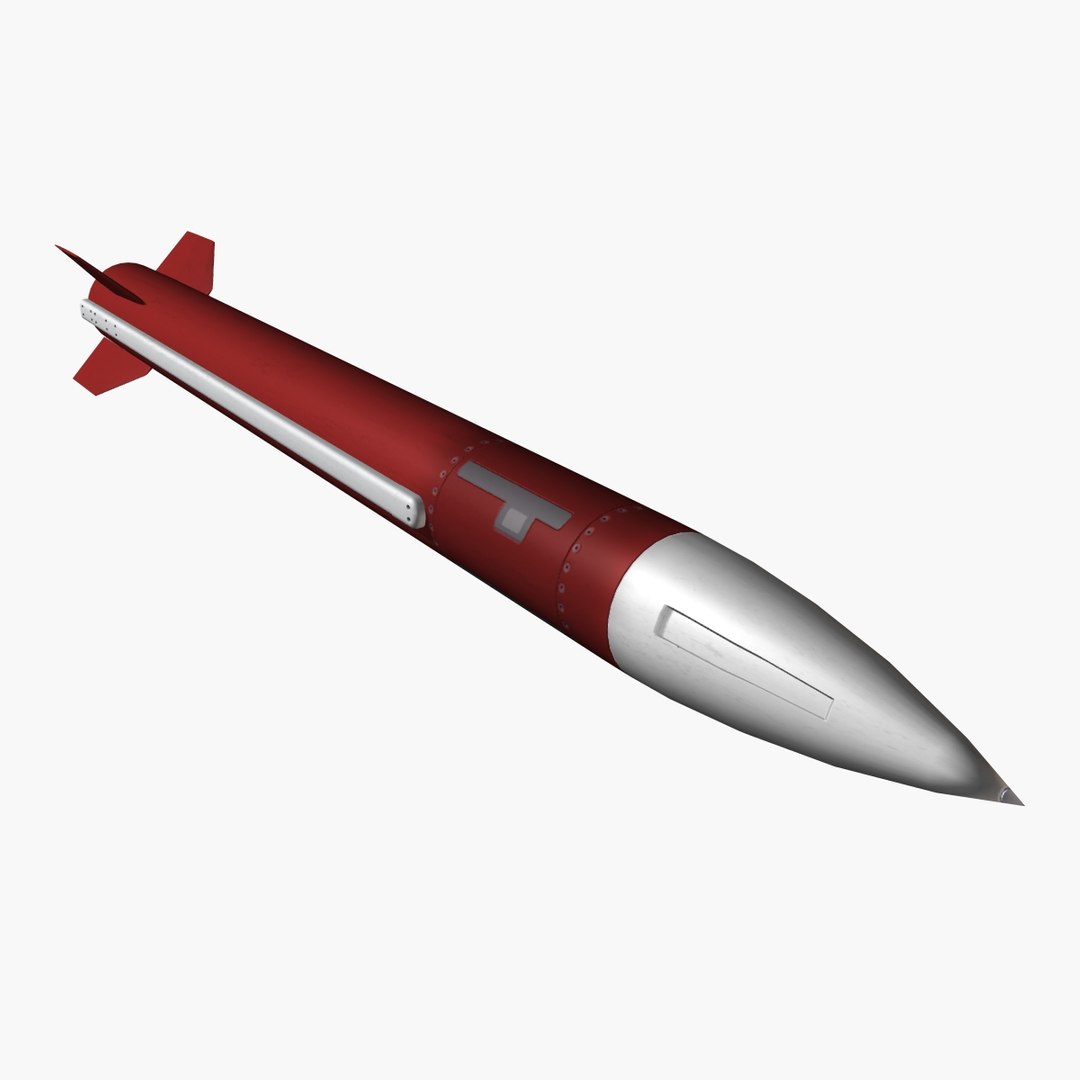 Army Patriot Missile 3d Model