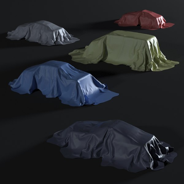 Fabric car 3D model - TurboSquid 1281561