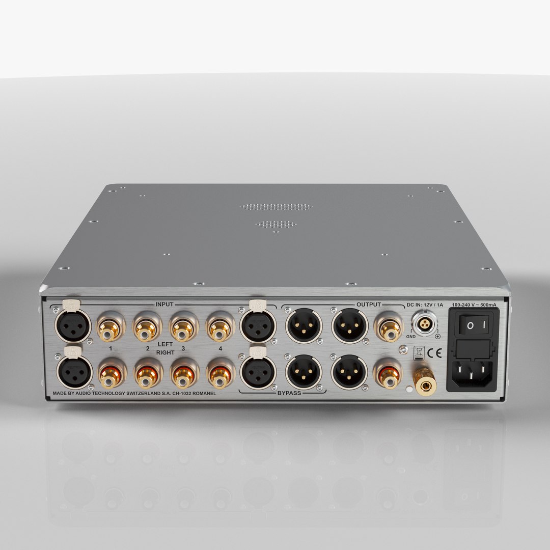 3D NAGRA Classic Preamp - TurboSquid 2089064