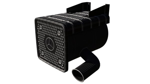 3D Mercedes-Benz Heavy Truck Catalyst - TurboSquid 1739609