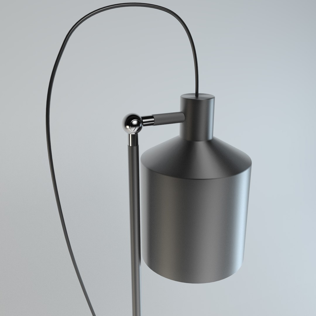 Zero Lighting Silo Floor Lamp 3d Max