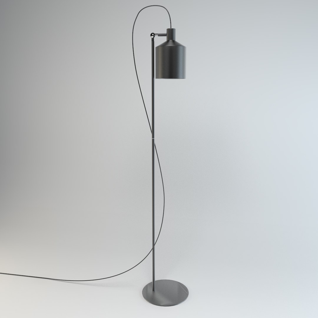 Zero Lighting Silo Floor Lamp 3d Max