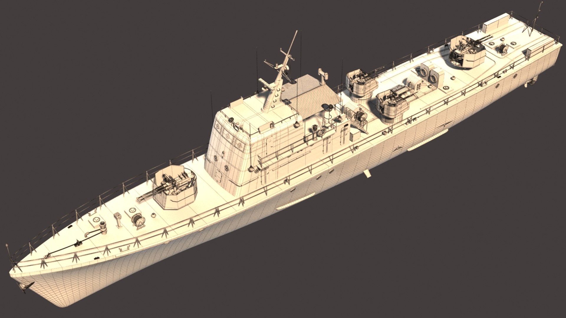 Type 062 Class Fast 3D - TurboSquid 1349354