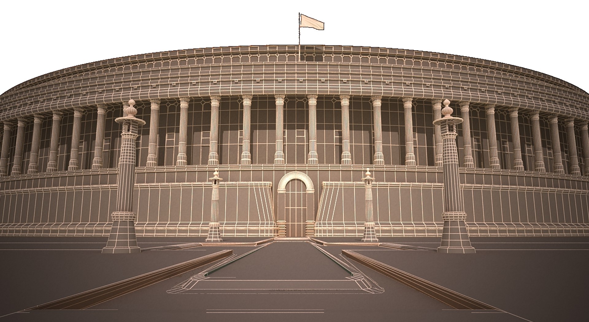 3dsmax Parliament India