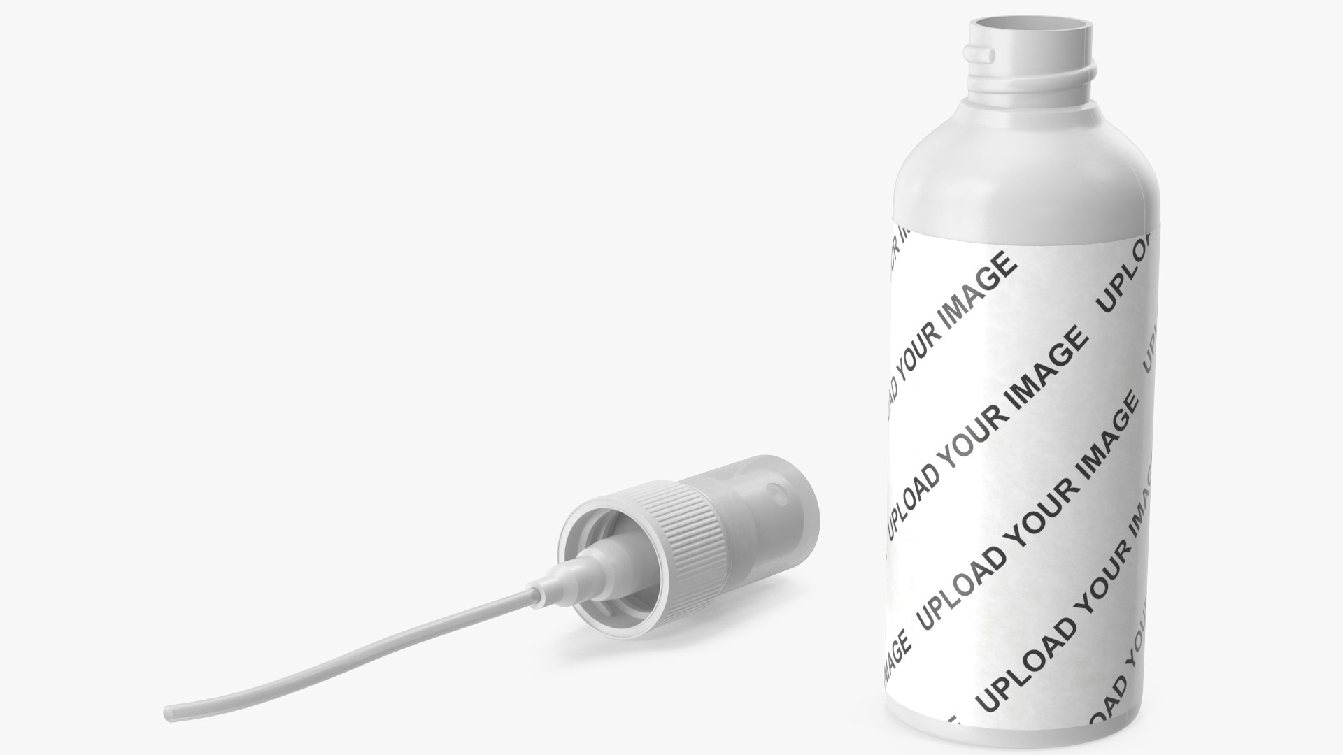 Cosmetic Container Spray 100 3D - TurboSquid 1586470