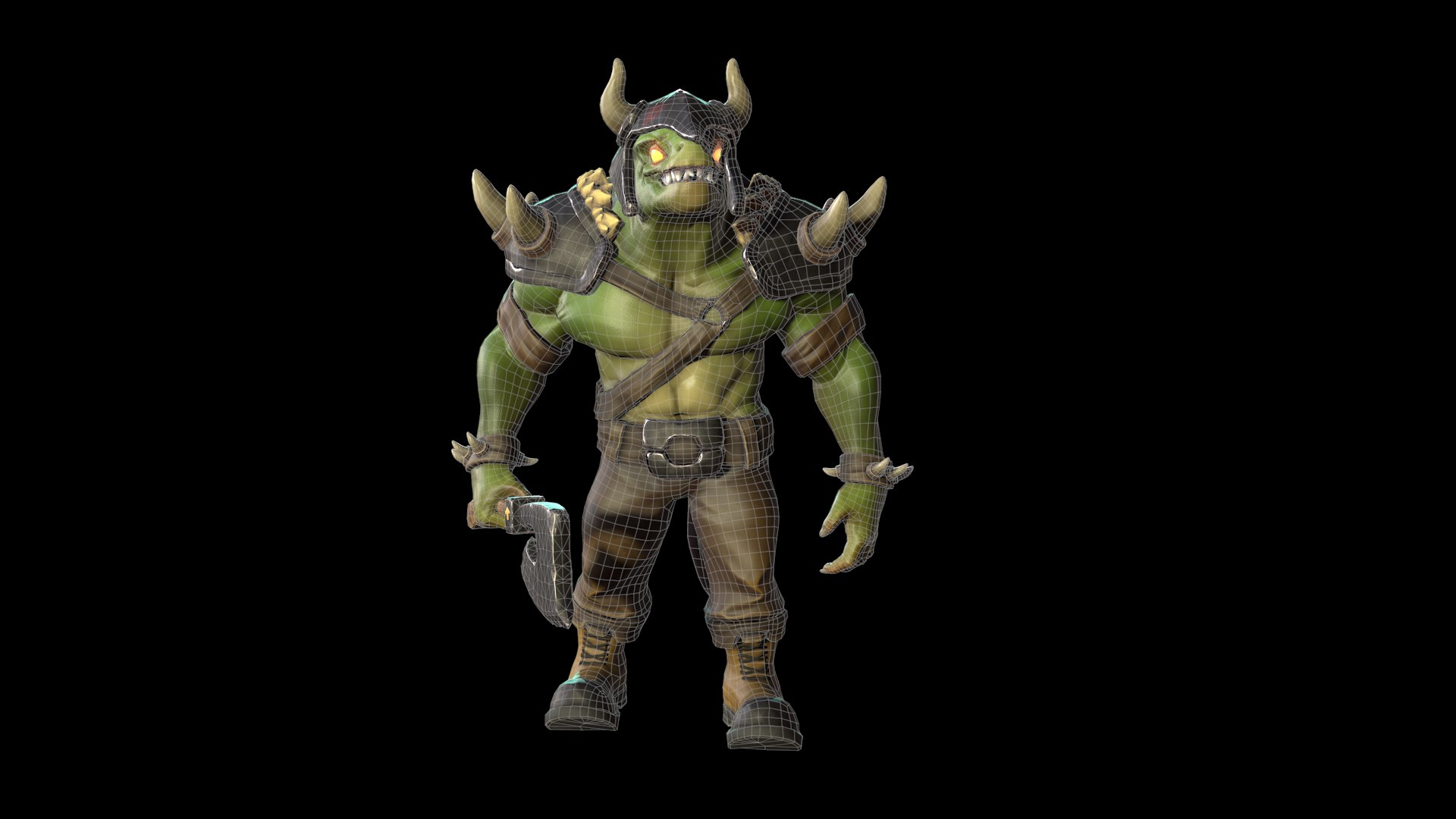 3D Orc Big Guy - TurboSquid 2164729