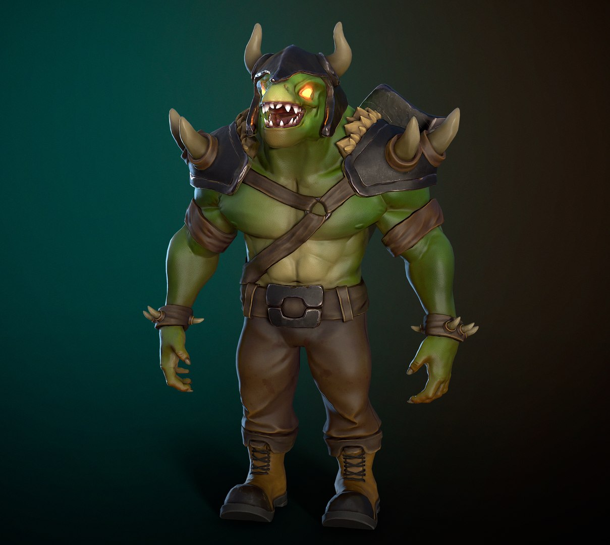 3D Orc Big Guy - TurboSquid 2164729