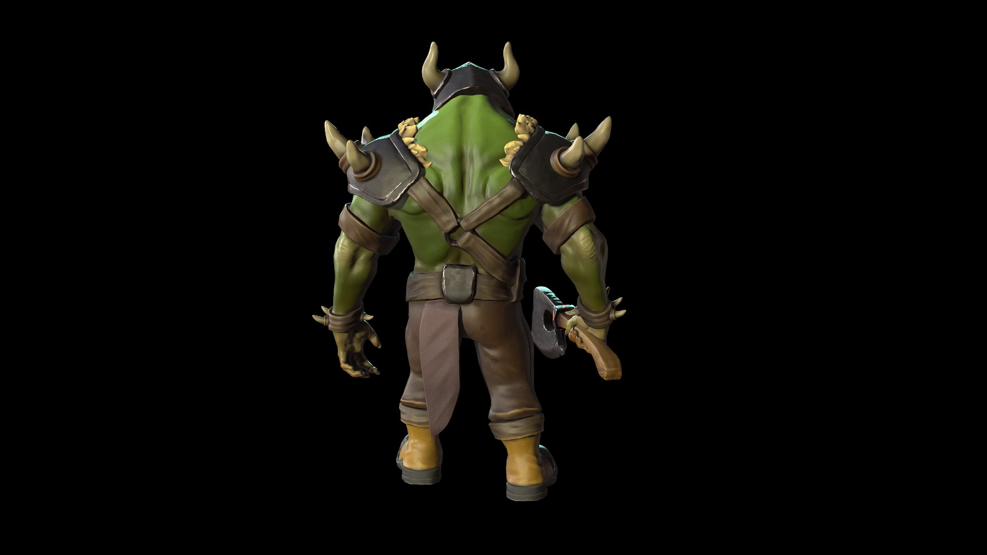 3D Orc Big Guy - TurboSquid 2164729