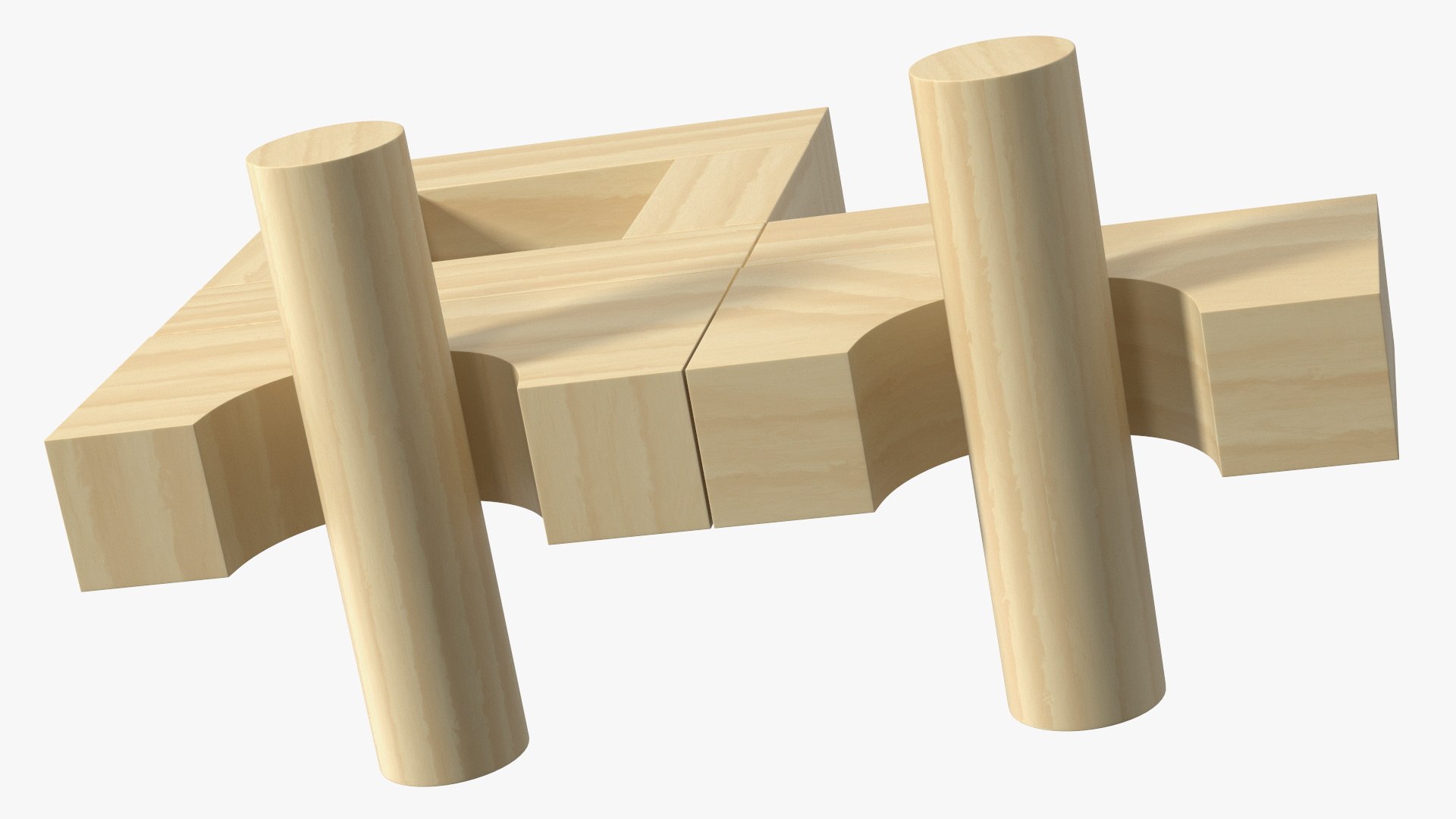 Wooden Constructor Car For 3D Print 3D Model - TurboSquid 2280271