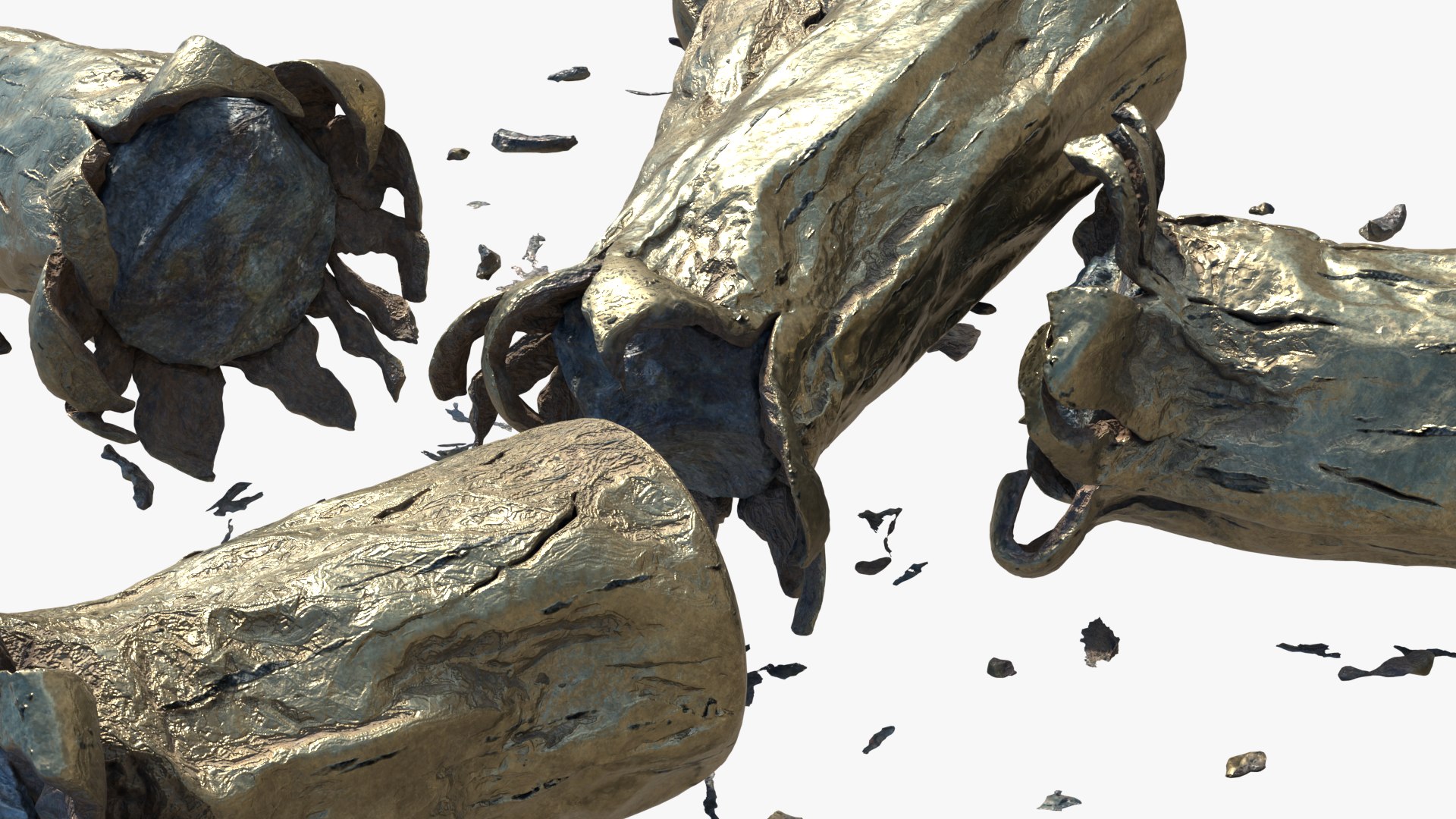 Pile of Broken Bullets v1 3D model - TurboSquid 2026331