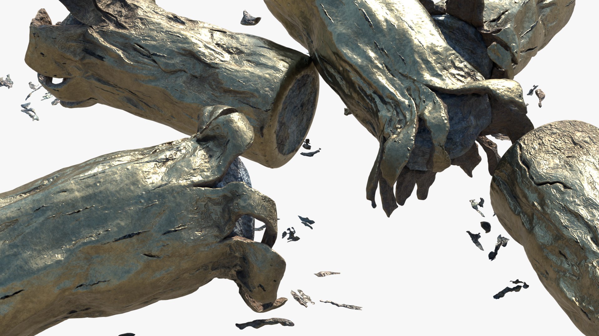 Pile of Broken Bullets v1 3D model - TurboSquid 2026331