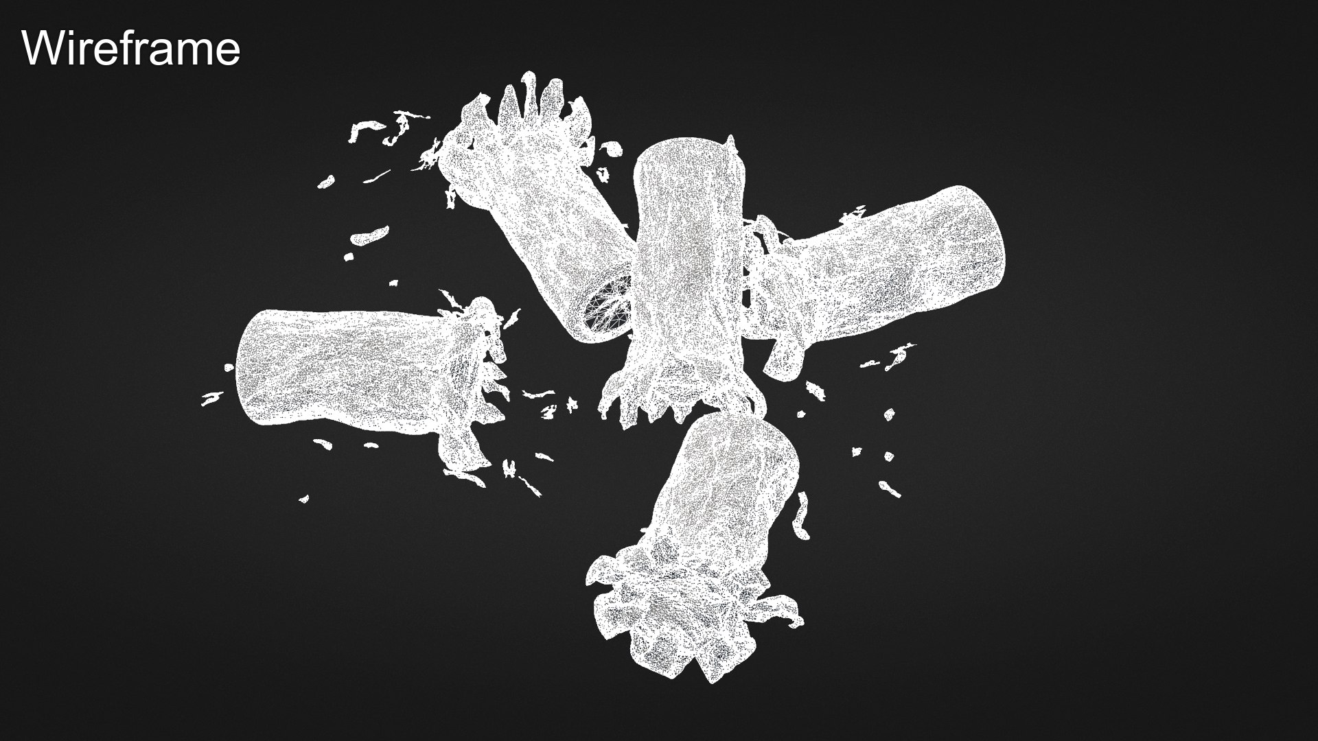 Pile of Broken Bullets v1 3D model - TurboSquid 2026331