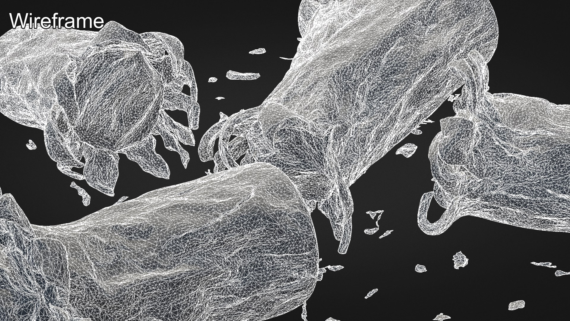 Pile of Broken Bullets v1 3D model - TurboSquid 2026331