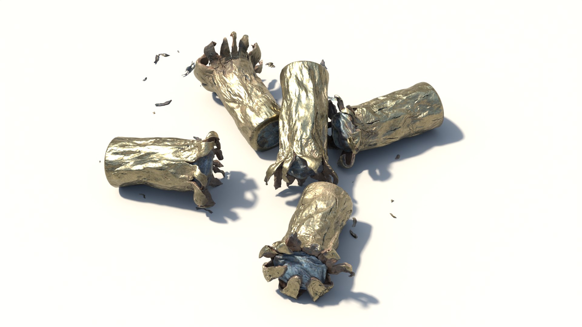 Pile of Broken Bullets v1 3D model - TurboSquid 2026331