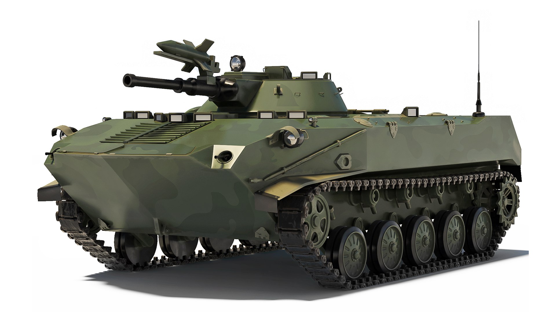 BMD-1 1970 3D Model - TurboSquid 2190320