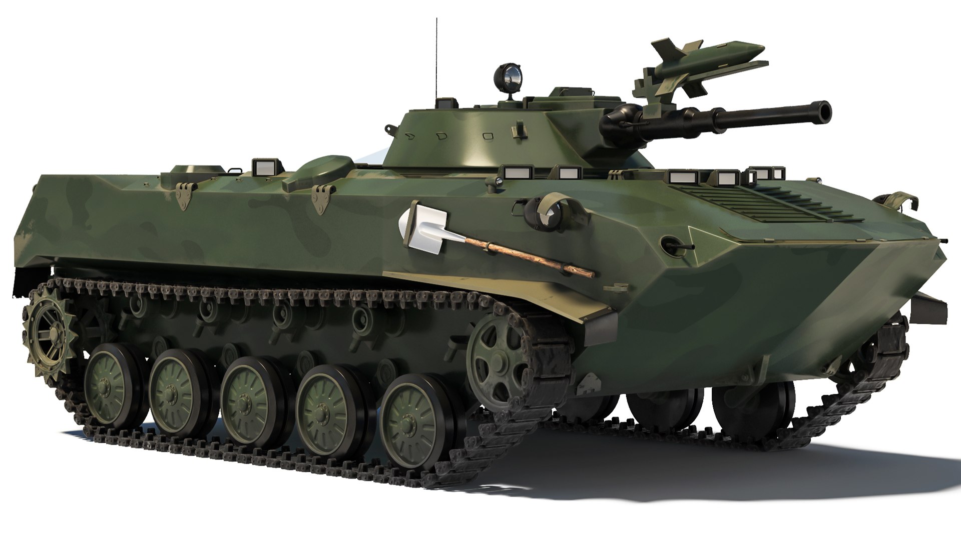 BMD-1 1970 3D Model - TurboSquid 2190320