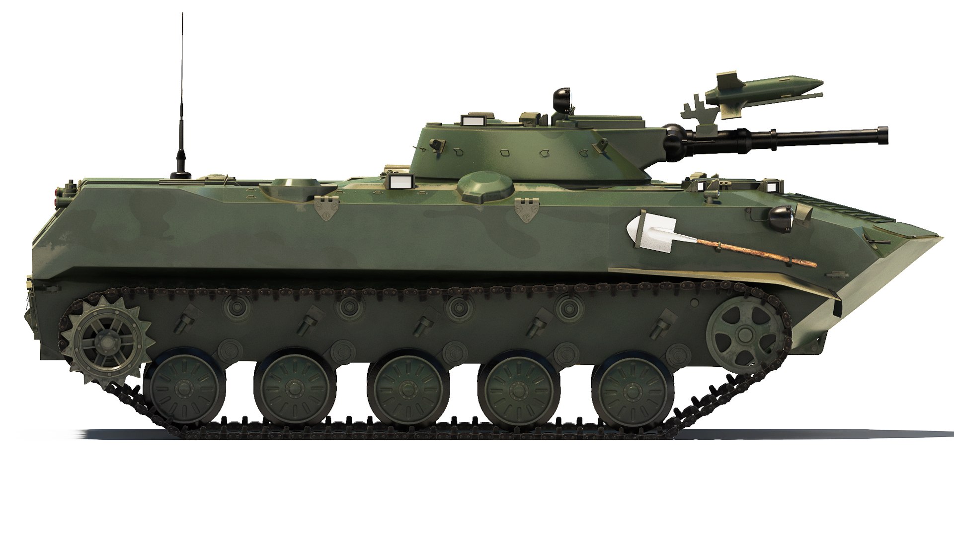 BMD-1 1970 3D Model - TurboSquid 2190320