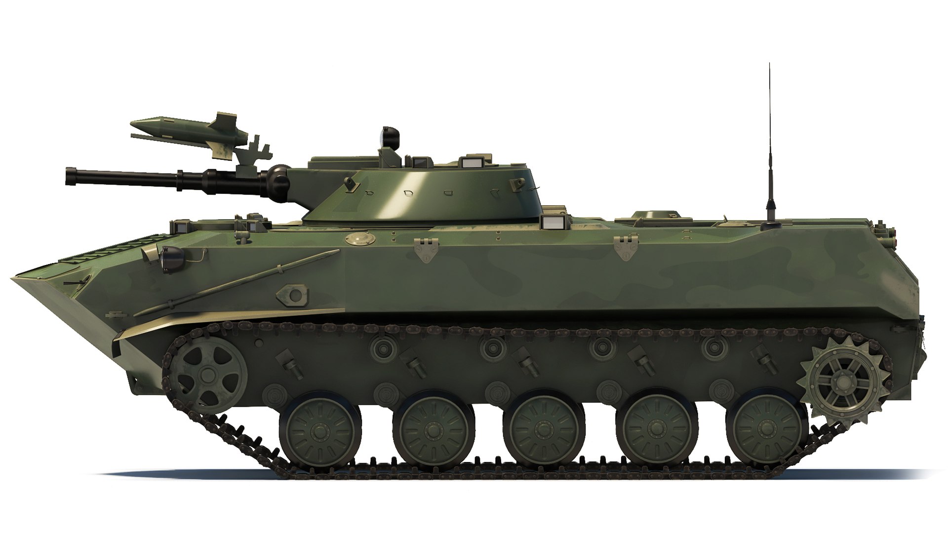 BMD-1 1970 3D Model - TurboSquid 2190320