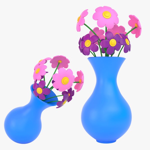 3D Flower Vase model - TurboSquid 1904640
