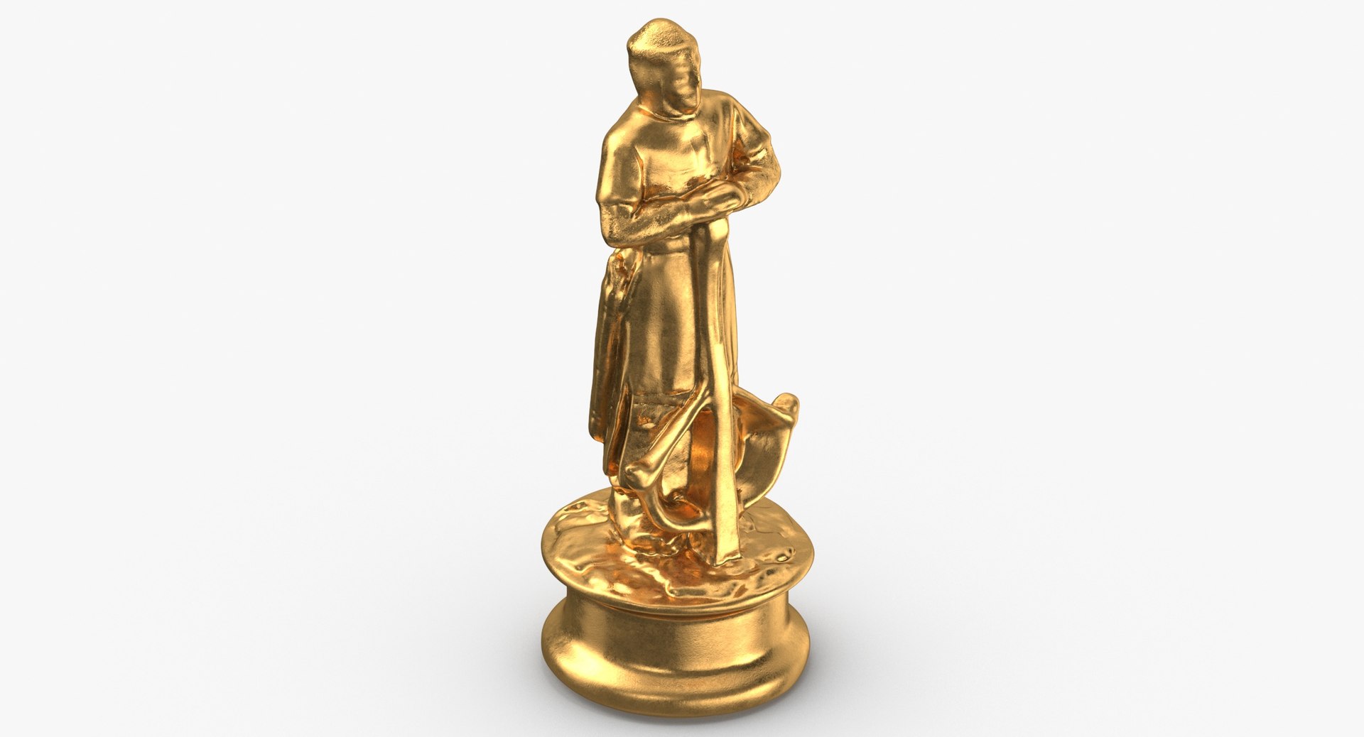 3D Chess Piece 01 Pawn Model - TurboSquid 1597300