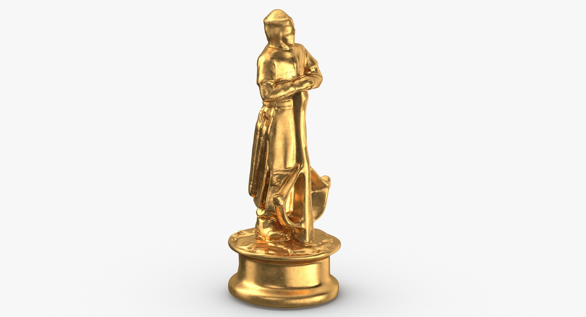 3D Chess Piece 01 Pawn Model - TurboSquid 1597300